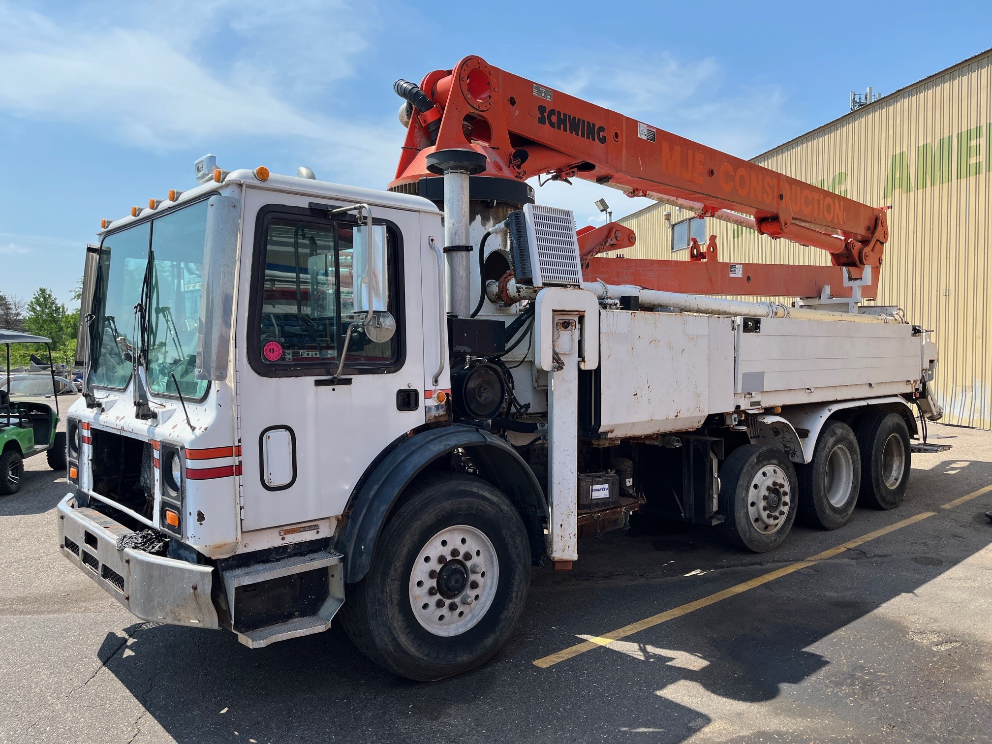 2001 Schwing 2023-4 KVM 34X - 2001 Mack MR688s *E983 | Concrete Pump Repair